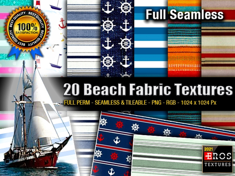 Second Life Marketplace - Beach Fabrics